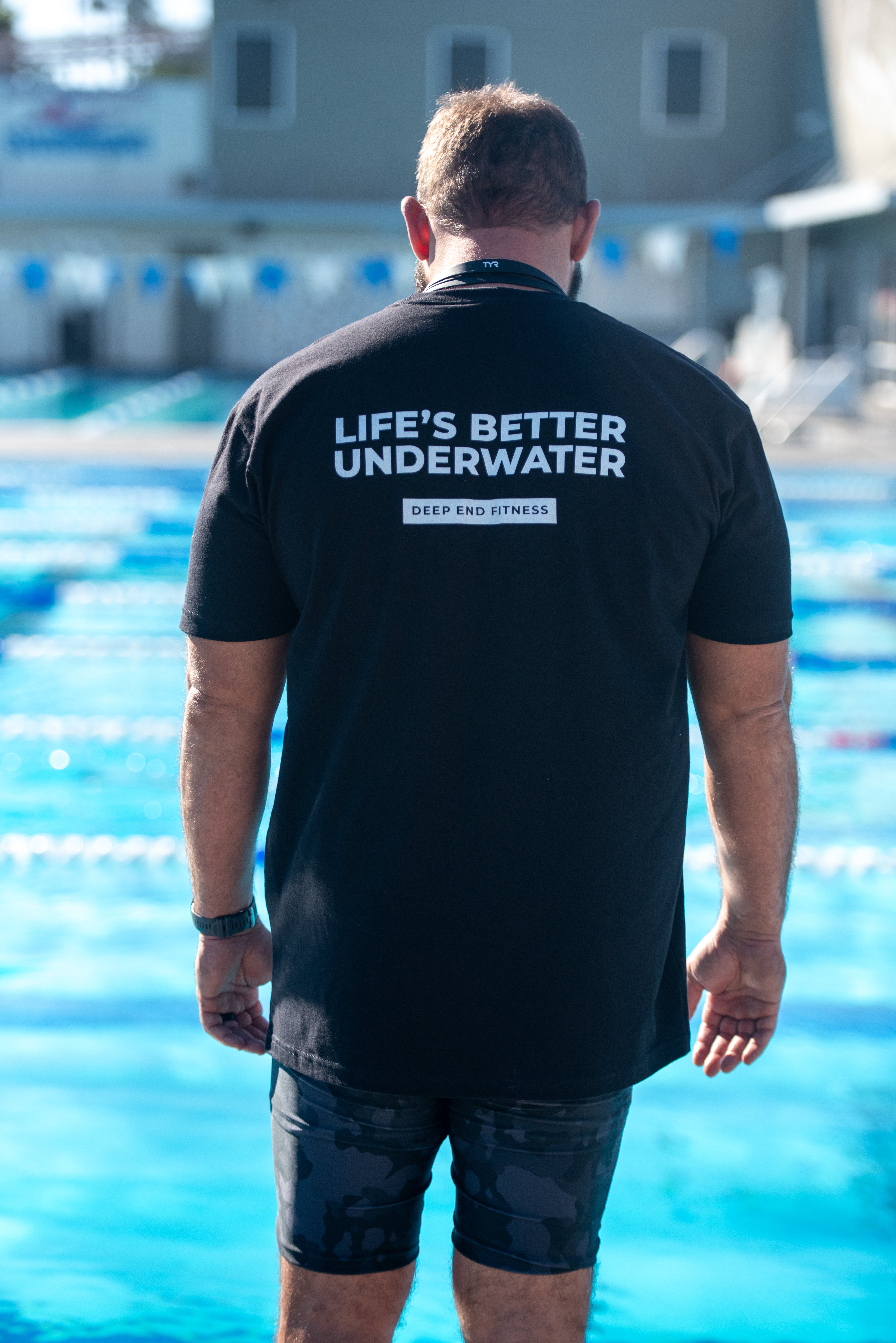 Life's Better Underwater Short Sleeve T-shirt – Deep End Fitness